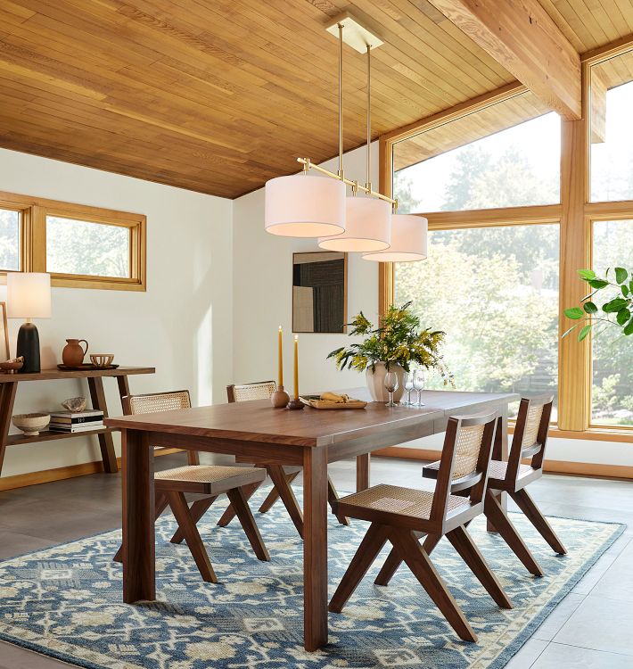 Marian Extendable Rectangular Table | Rejuvenation