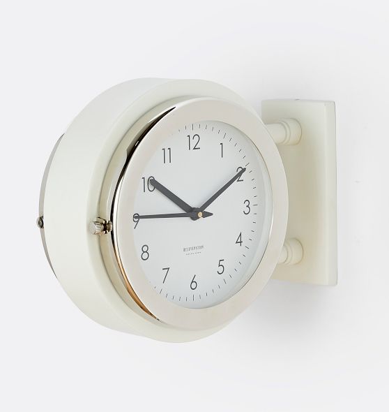 Double Sided Wall Clock | Rejuvenation