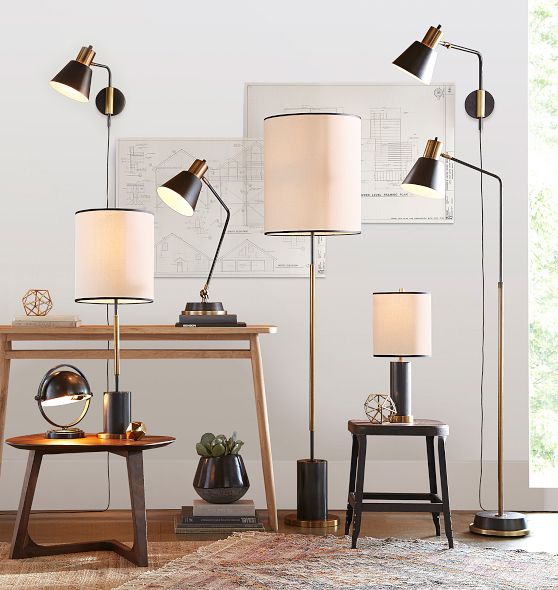 Cylinder Task Wall Light - Short | Rejuvenation