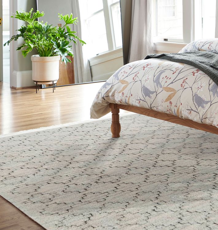 Clyde Hand-Knotted Shag Rug | Rejuvenation