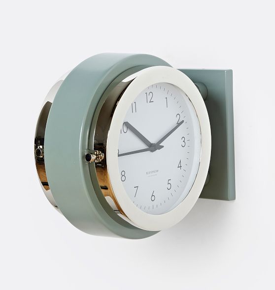 Double Sided Wall Clock | Rejuvenation