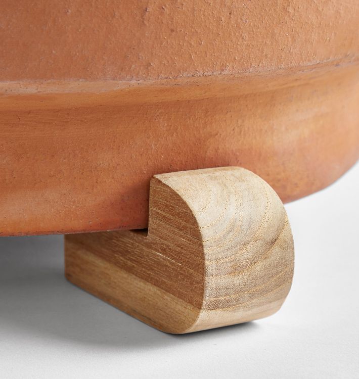 Teak Planter Feet | Rejuvenation
