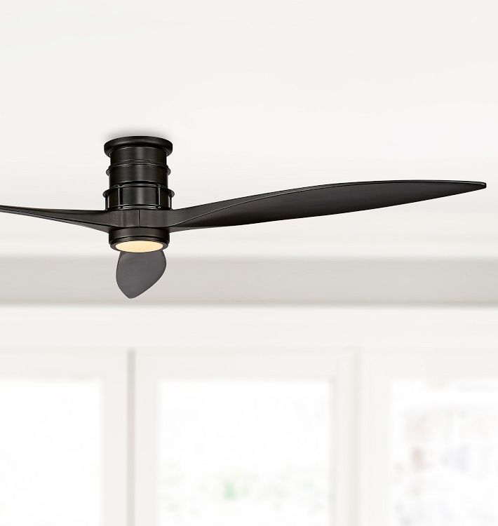 Falcon Semi-Flush LED Ceiling Fan | Rejuvenation