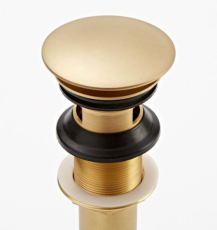 Soft Touch Pop-Up Drain for Bathroom Sinks | Rejuvenation