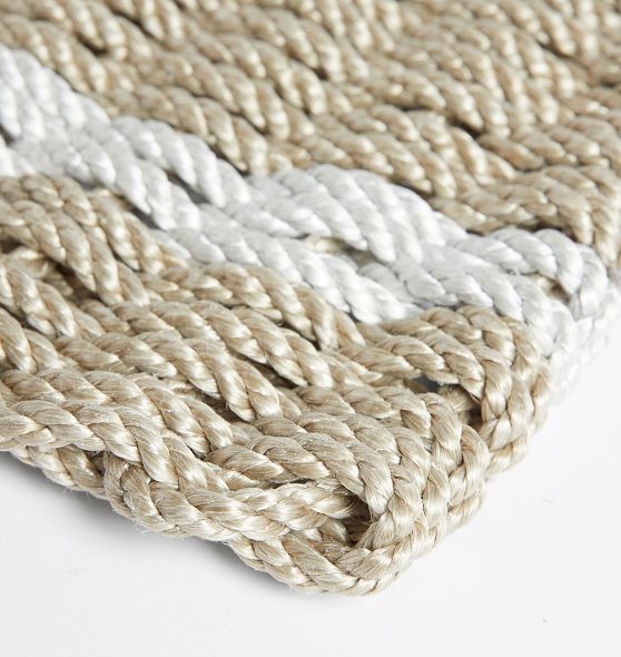 The Rope Co. Double Stripe Doormat | Rejuvenation