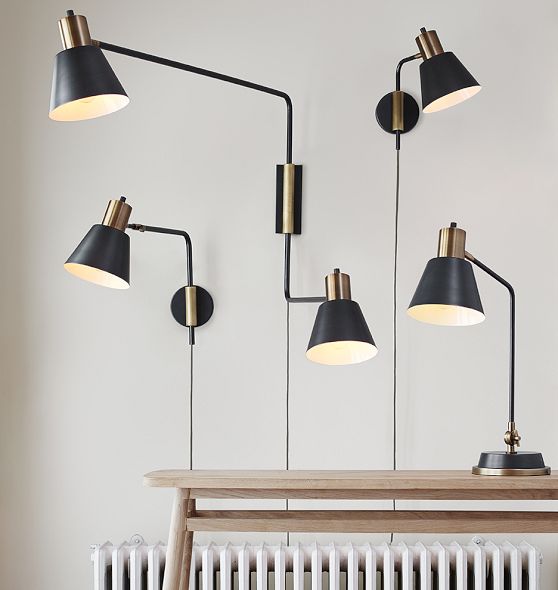 Cylinder Task Wall Light - Short | Rejuvenation