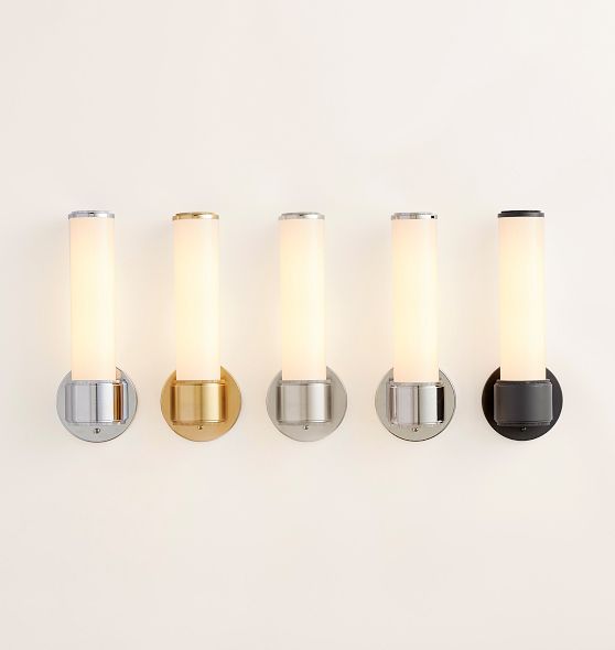 Rigdon Single Tube Wall Sconce | Rejuvenation