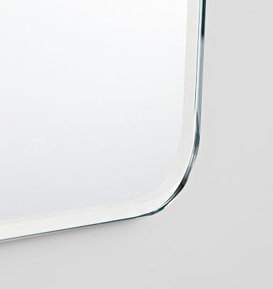 Frameless Rectangular Mirror | Rejuvenation