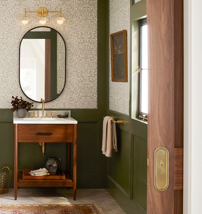 Pill Metal Framed Mirror | Rejuvenation