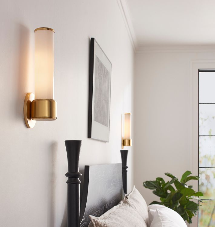 Rigdon Single Tube Wall Sconce | Rejuvenation