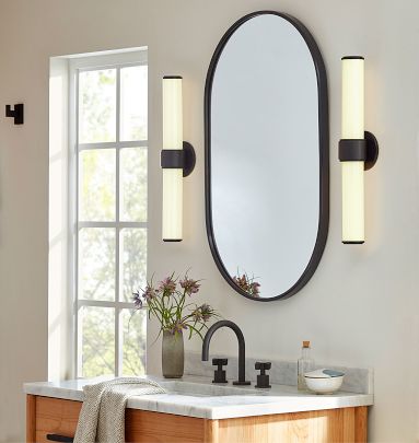 Pill Metal Framed Mirror | Rejuvenation