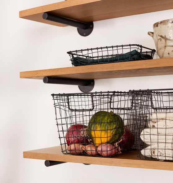 OPEN BOX: 10" Brass Rod Shelf Brackets | Rejuvenation