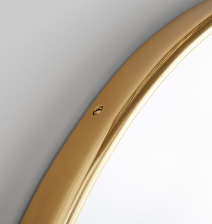 Double Vanity Pill Metal Framed Mirror | Rejuvenation