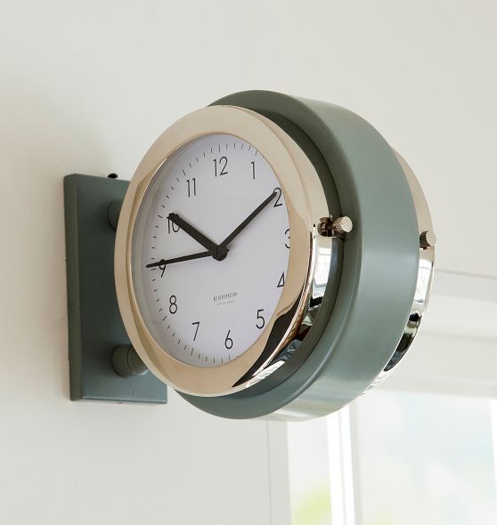 Double Sided Wall Clock | Rejuvenation