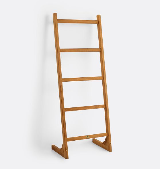 Teak Towel Ladder | Rejuvenation