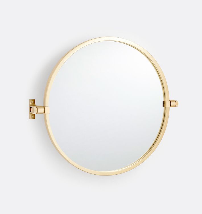 West Slope Round Pivot Mirror | Rejuvenation