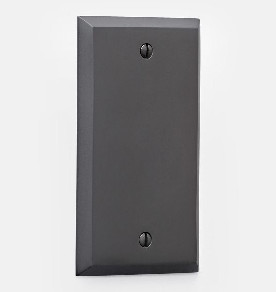 Lewis Single Blank Switchplate | Rejuvenation