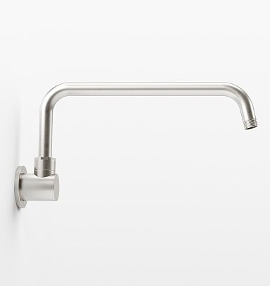14" Wall Mount Offset Shower Arm | Rejuvenation