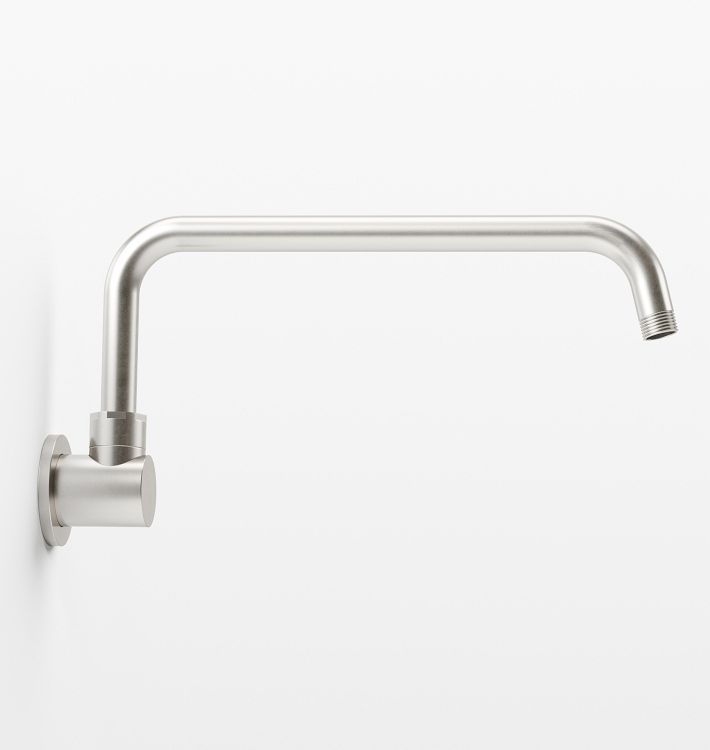 14" Wall Mount Offset Shower Arm | Rejuvenation