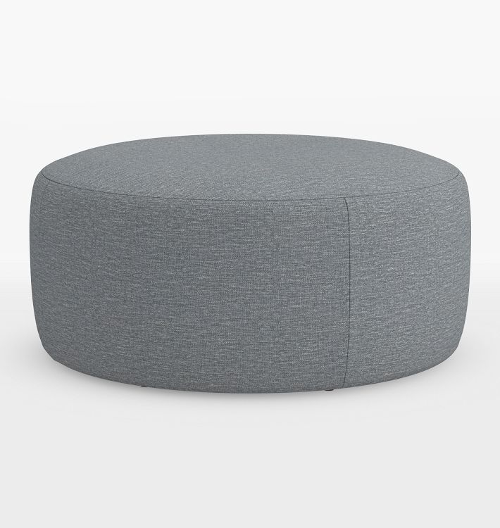 Britton 36" Round Ottoman | Rejuvenation
