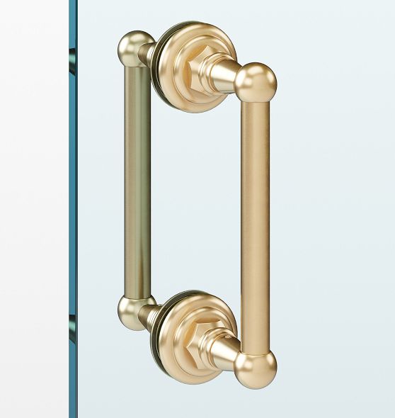 6" Connor Shower Door Pull | Rejuvenation