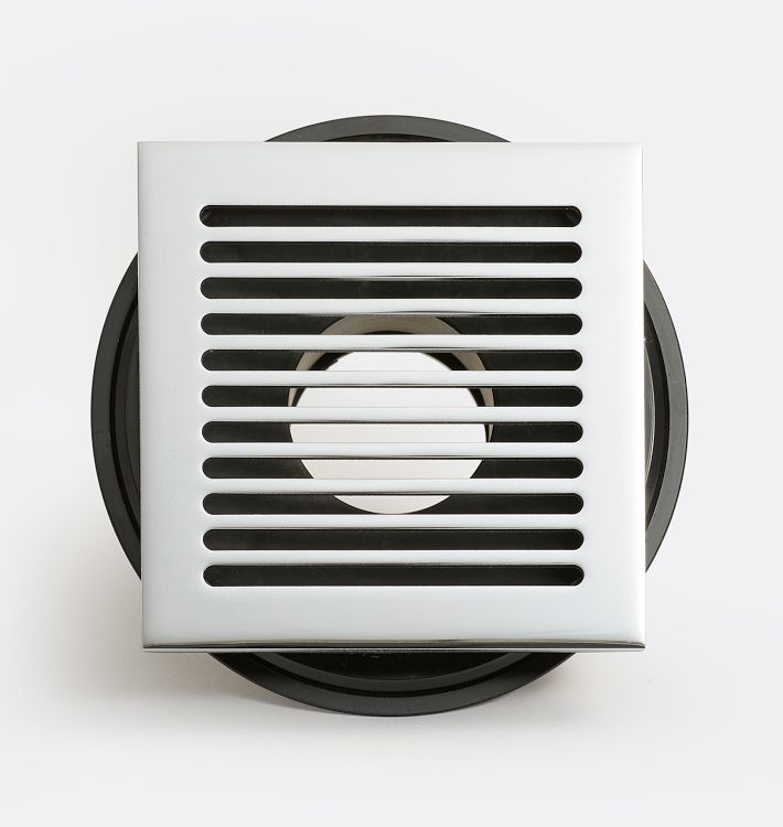 Modern Square Grille Shower Drain Assembly | Rejuvenation
