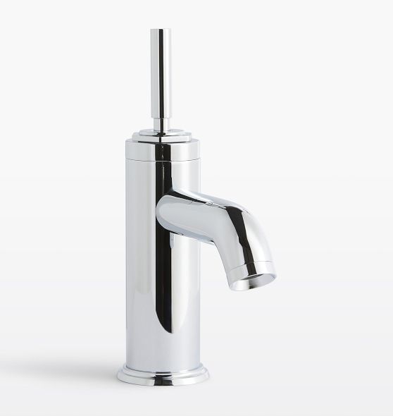 Descanso Smooth Lever Single Hole Bathroom Faucet | Rejuvenation