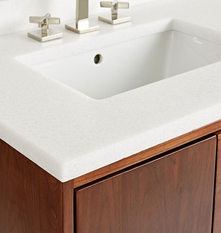 Warrenton Walnut Double Vanity | Rejuvenation