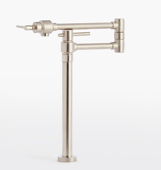 West Slope Lever Handle Deck Mount Pot Filler | Rejuvenation