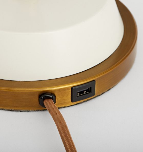 Cylinder USB Task Table Lamp | Rejuvenation
