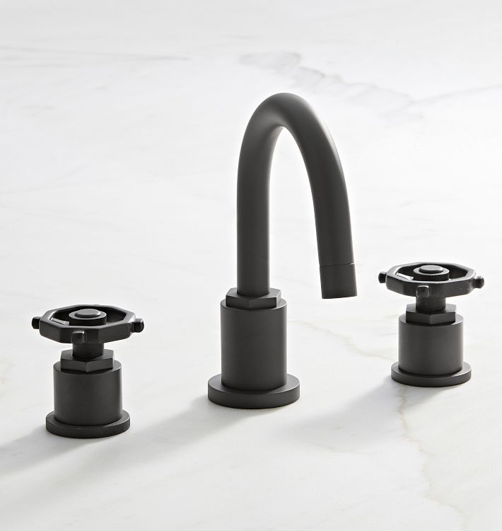 Tolson Short Spout Widespread Bathroom Faucet | Rejuvenation