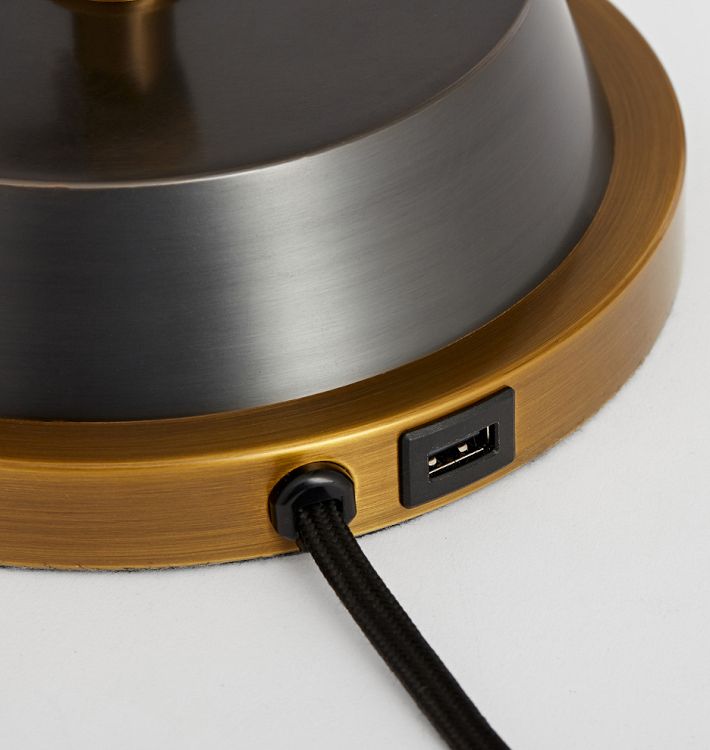 Cylinder USB Task Table Lamp | Rejuvenation