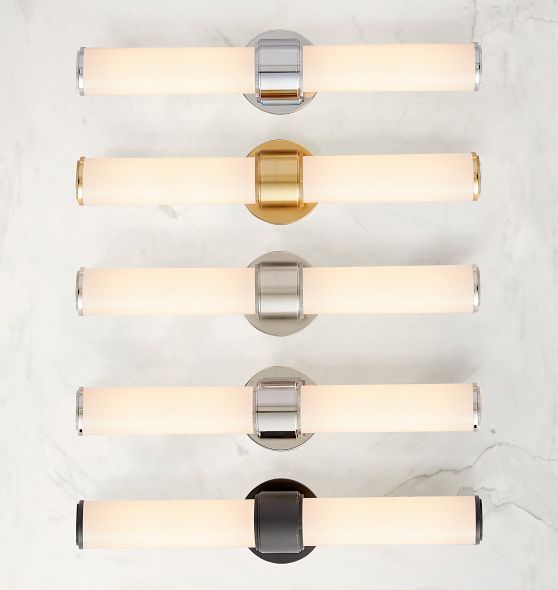 Rigdon Double Tube Wall Sconce | Rejuvenation