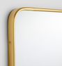 Rounded Rectangle Metal Framed Mirror | Rejuvenation
