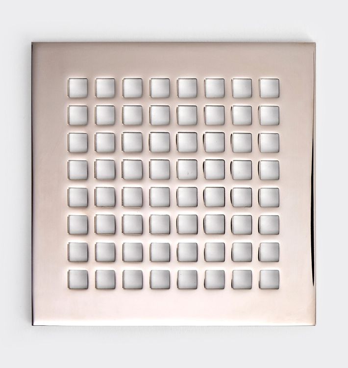 Contemporary Square Grille Shower Drain Assembly | Rejuvenation