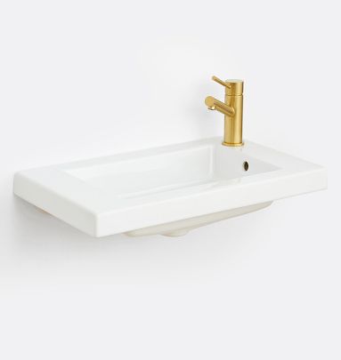 Lennon 24" Wall-Mount Powder Sink | Rejuvenation