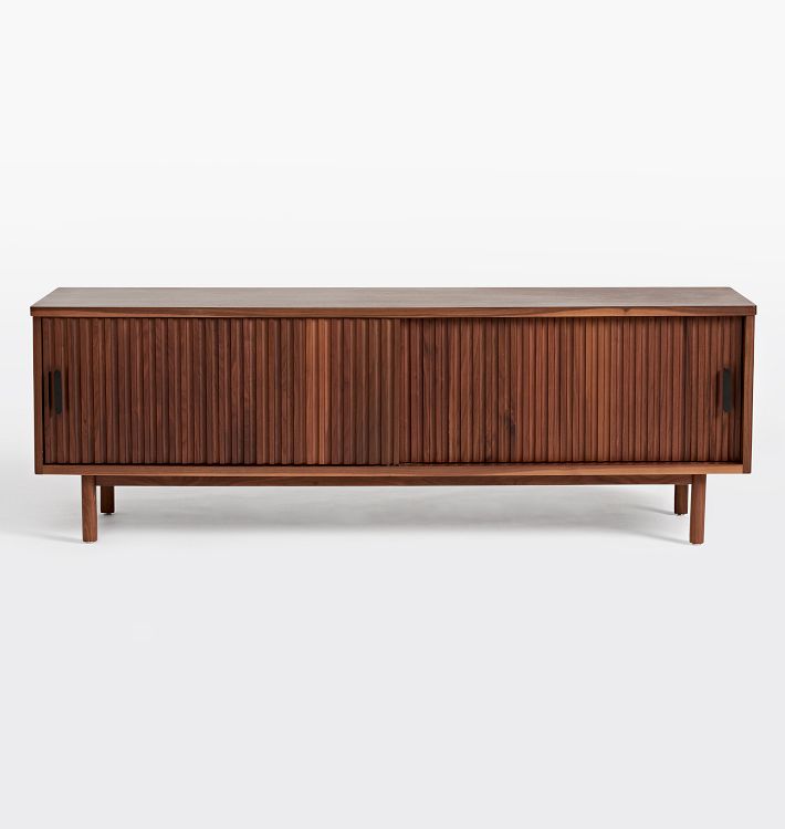 McDermitt Walnut Media Console | Rejuvenation