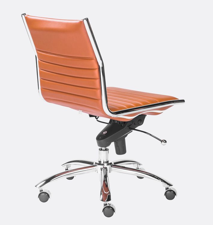 Dirk Low Back Swivel Office Armless Chair | Rejuvenation