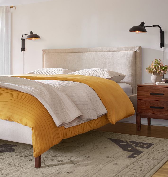 Melrose Upholstered Bed | Rejuvenation
