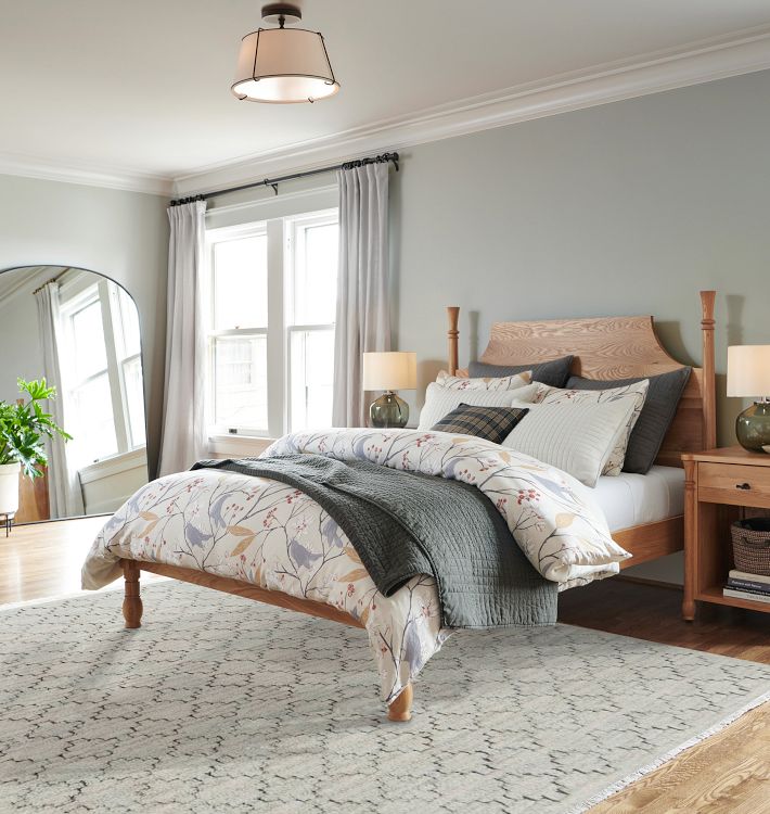 Clyde Hand-Knotted Shag Rug | Rejuvenation