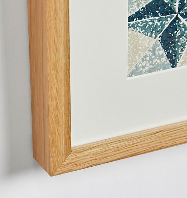 Framed Geometric Block Print Wall Art | Rejuvenation