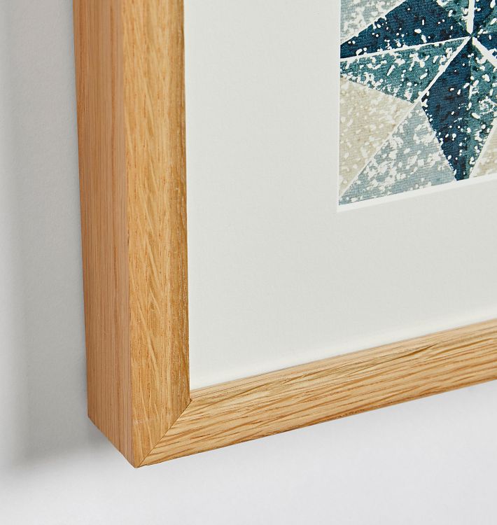 Framed Geometric Block Print Wall Art | Rejuvenation