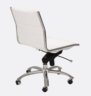 Dirk Low Back Swivel Office Armless Chair | Rejuvenation