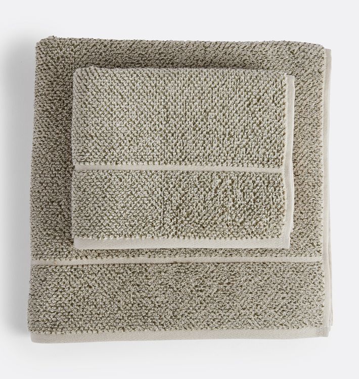 Organic Cotton Heathered Towels | Rejuvenation