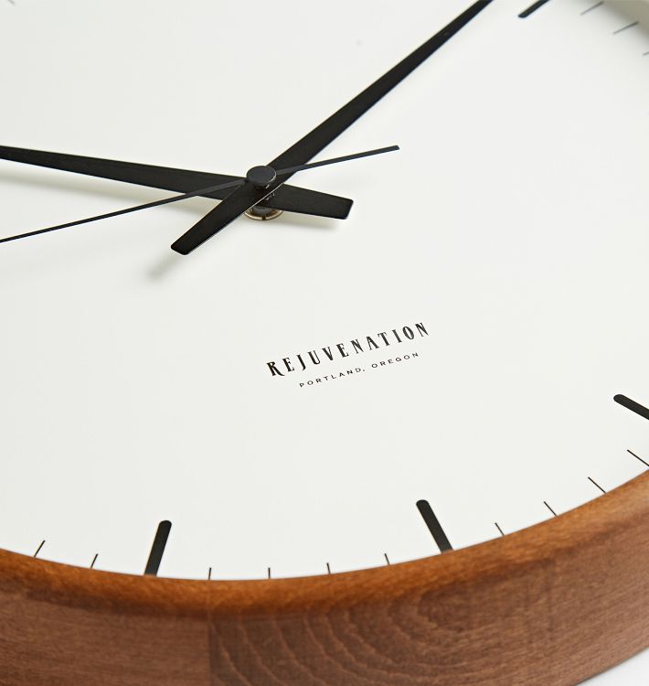 Rejuvenation Exclusive Campagne Beech Clock | Rejuvenation