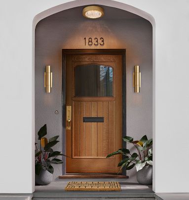 Large Mail Slot with Interior Frame | Rejuvenation