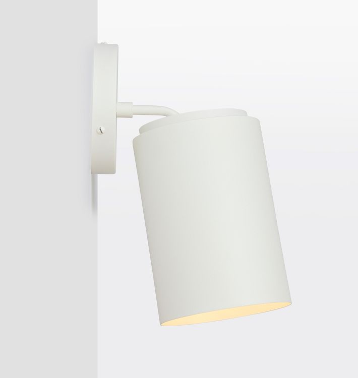 Paige 5" Articulating Flat Cylinder Wall Sconce | Rejuvenation