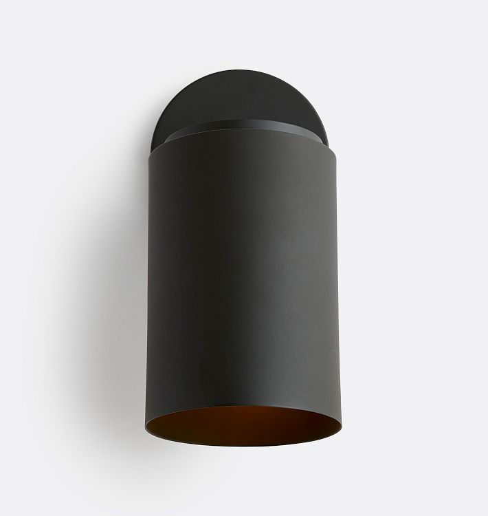 Paige 5" Articulating Flat Cylinder Wall Sconce | Rejuvenation