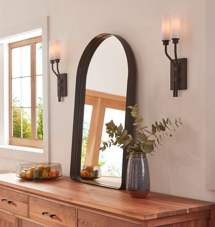 Deep Frame Arched Mirror | Rejuvenation