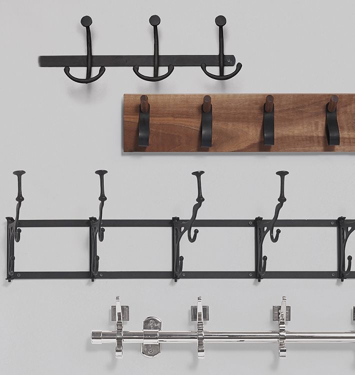 Iron Double Hook Rack | Rejuvenation